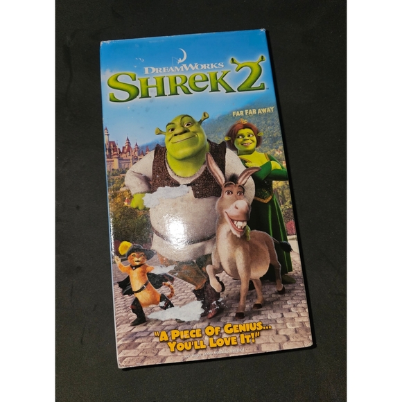 Dreamworks | Media | 204 Shrek 2 Vhs Tape | Poshmark